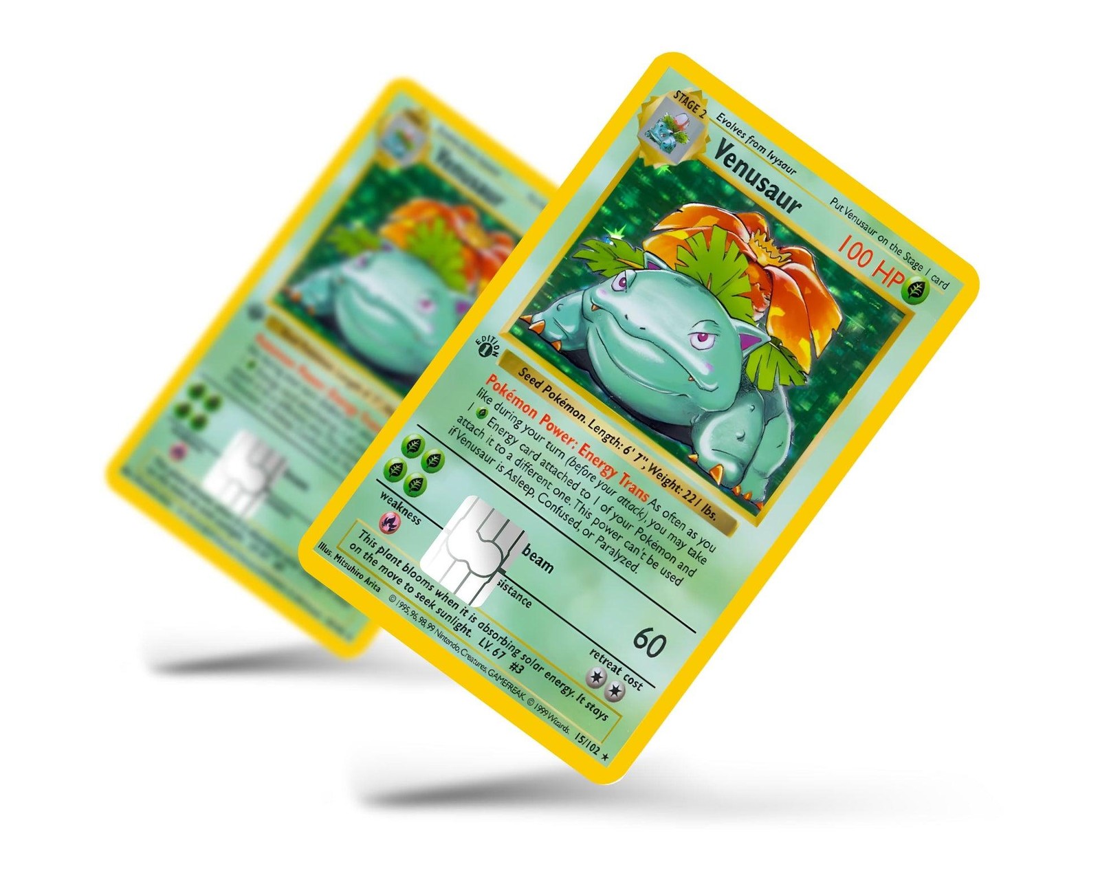 Venusaur Card Debit/Credit Card Skin/Sticker | eBay