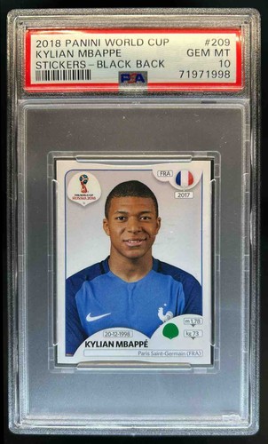 2018 Panini World Cup: Russia Stickers "Made in Italy" Kylian Mbappe ...