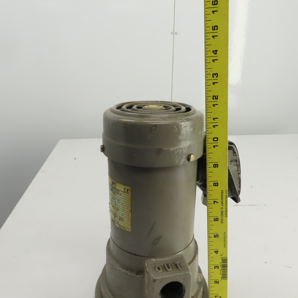 Fuji Coolant Pump 230/460V 3 PH 1" NPT In & Out 5m Head 140/200 L/Min ...