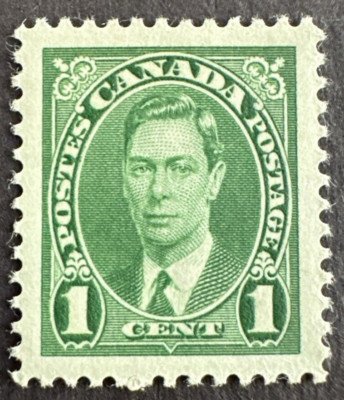 Canada 1937 Scott 231 Mint Stamp 1¢ King George VI MH OG | eBay