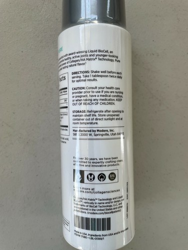 Modere Liquid Biocell Pure - Collagen - New - 1 Bottle - FREE SAME DAY ...