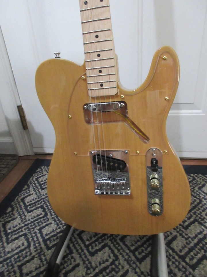 ~Cashified~ Fender Squier TeleCaster: w/Clear Pickguard, Optional ...