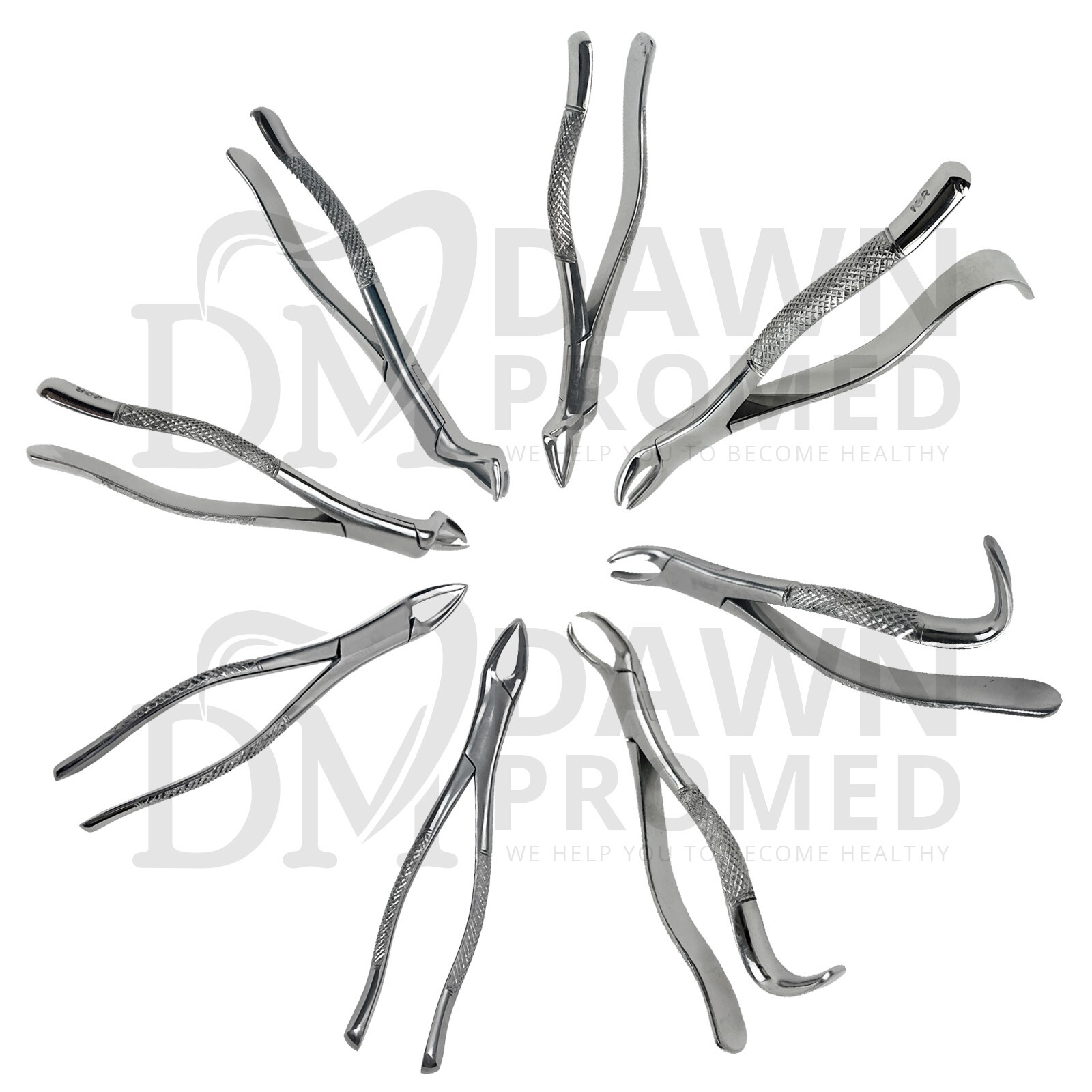 32 Pcs Oral Dental Surgery Inst Set Extracting Elevators Forceps Kit-2 ...
