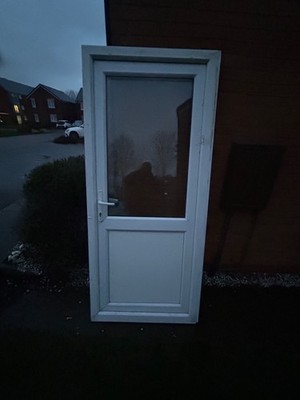 upvc back door and frame | eBay UK