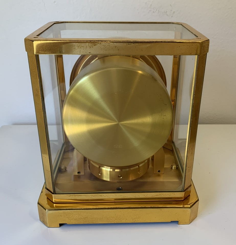 Beautiful! Serviced! 1950 Jaeger LeCoultre Atmos 519 Clock- Working ...