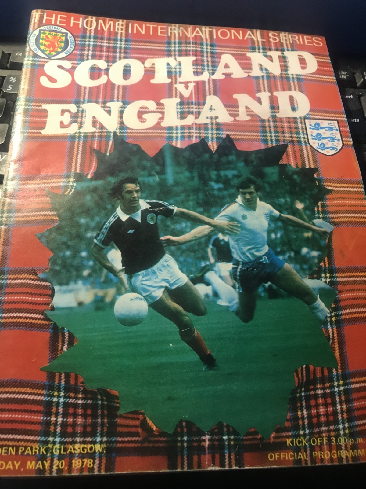 SCOTLAND V ENGLAND MAY 1978 | eBay UK