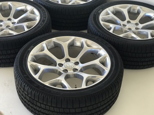 20" Chrysler 300 OEM Factory Rims Wheels Tires Polished Silver RWD 2539 ...