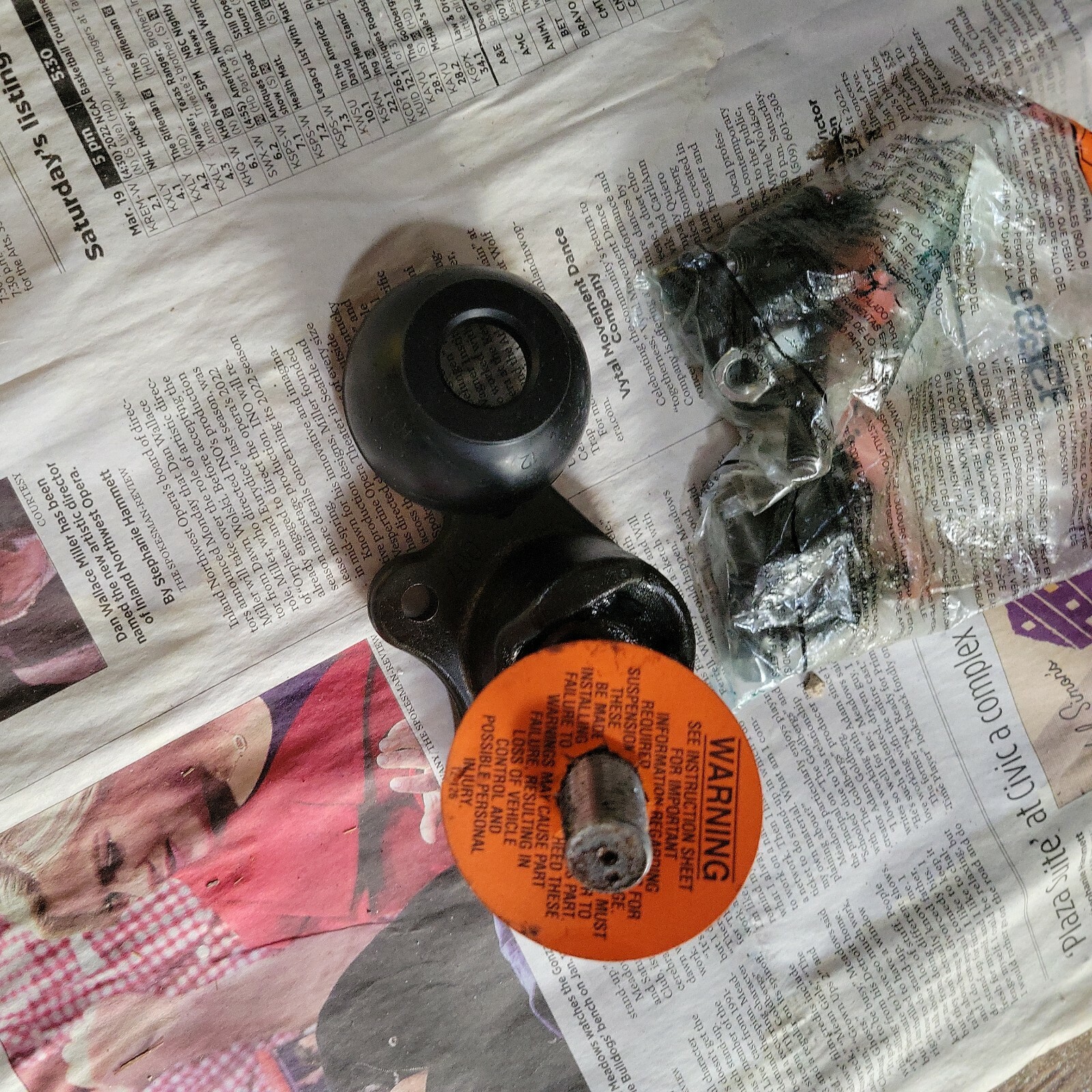 Suspension Ball Joint Front Upper Moog K6292 Chevy GMC Truck Van SUV 6 ...