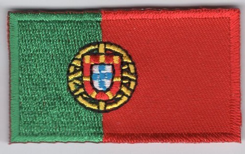 Portugal Flag Patch Embroidered Iron On Applique Portuguese 698113115041 | eBay