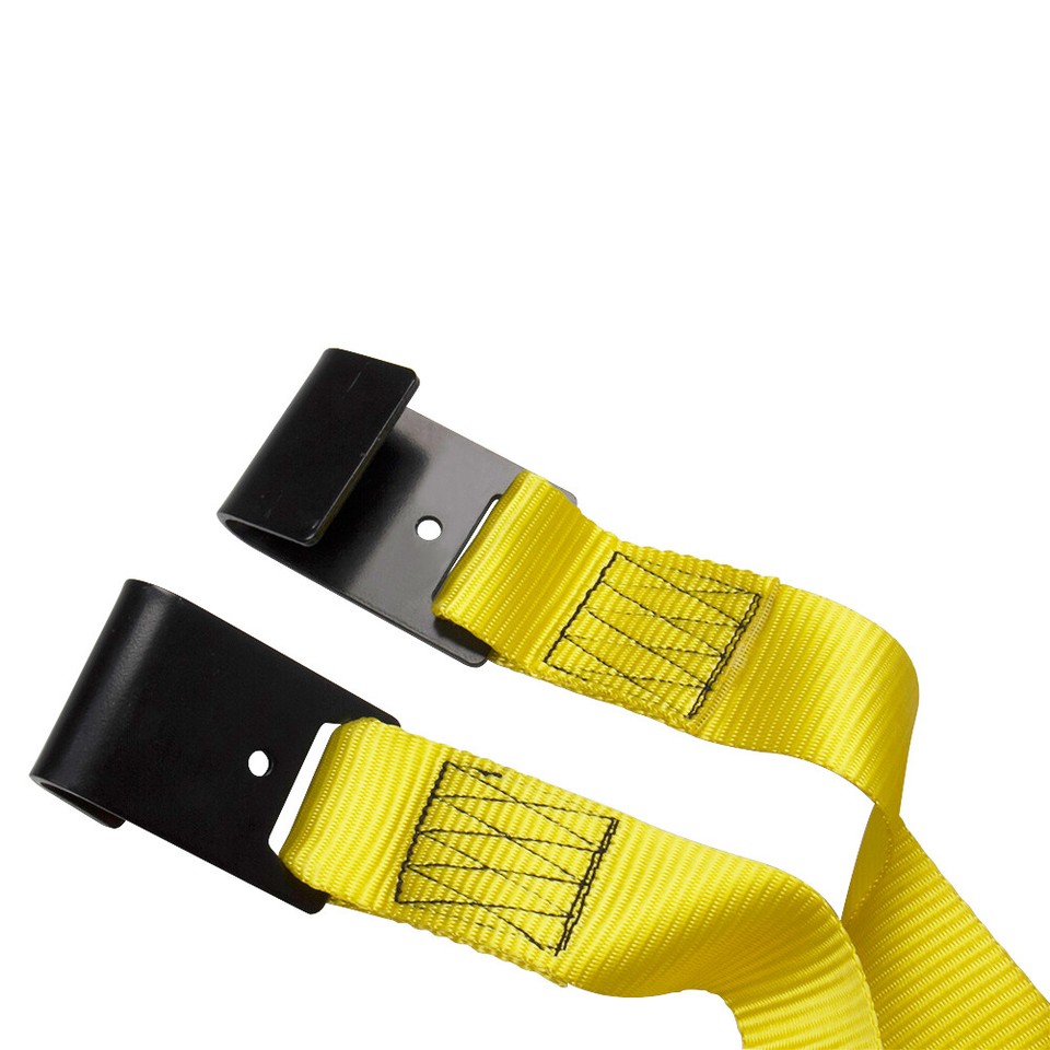 2Pack Ratchet Straps Cargo Trailer Wheel Lift Tie Down Rope Tow ...