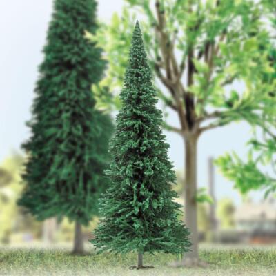 Fir Tree With needle flocking, 205 mm high O/G Gauge Busch 8605 | eBay UK