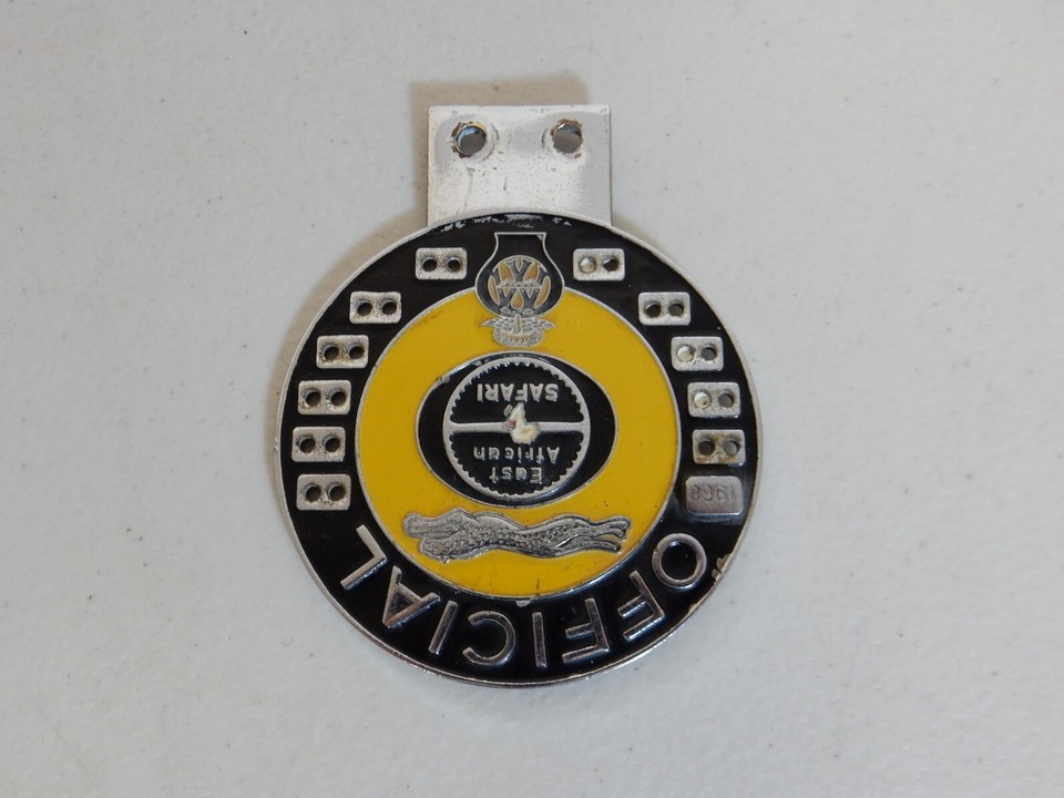 Vintage Official AA Automobile Association East African Safari Car ...