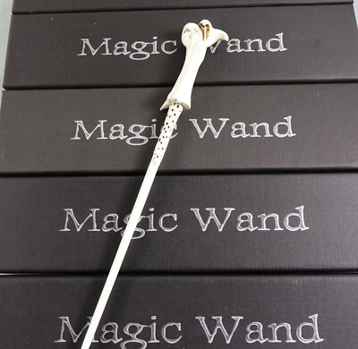 New Harry Potter 13.5" Bone Color The Lord Voldemort Magic Wizard Wand ...