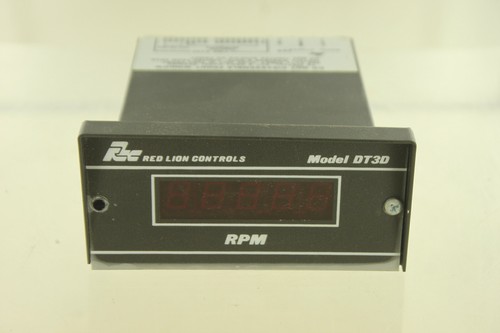 RED LION CONTROLS DT3D DIGITAL RPM GAUGE METER | eBay