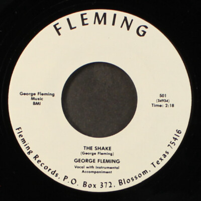 GEORGE FLEMING: the shake / i'm gonna tell FLEMING 7" Single 45 RPM | eBay