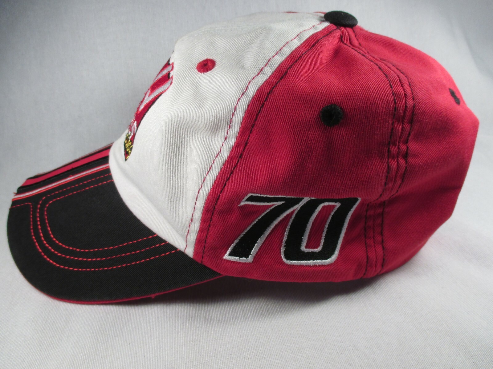 NASCAR H HAA5 Racing 70 Adjustable Baseball Cap Hat Excellent | eBay