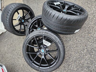 2015-2018 BMW M4 CS M3CS 20" 763M Wheels Black Alloy Rims F80 F82 F83 ...