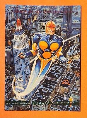 1993 Skybox Marvel Masterpieces - NOVA #83 (Artist: Ray Lago) | eBay