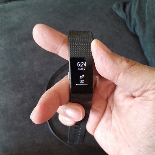 FITBIT Charge 2 Activity Tracker Steps Distance Heart Sleep SMALL READ ...