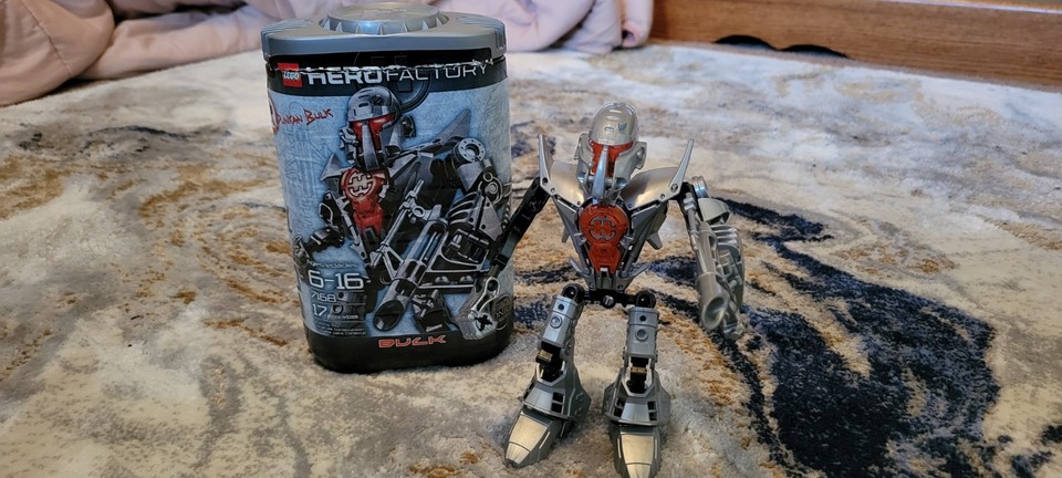 LEGO HERO Factory: Duncan Bulk (7168), Full Set With Canister, No ...