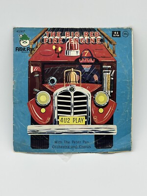 The Big Red Fire Engine | eBay