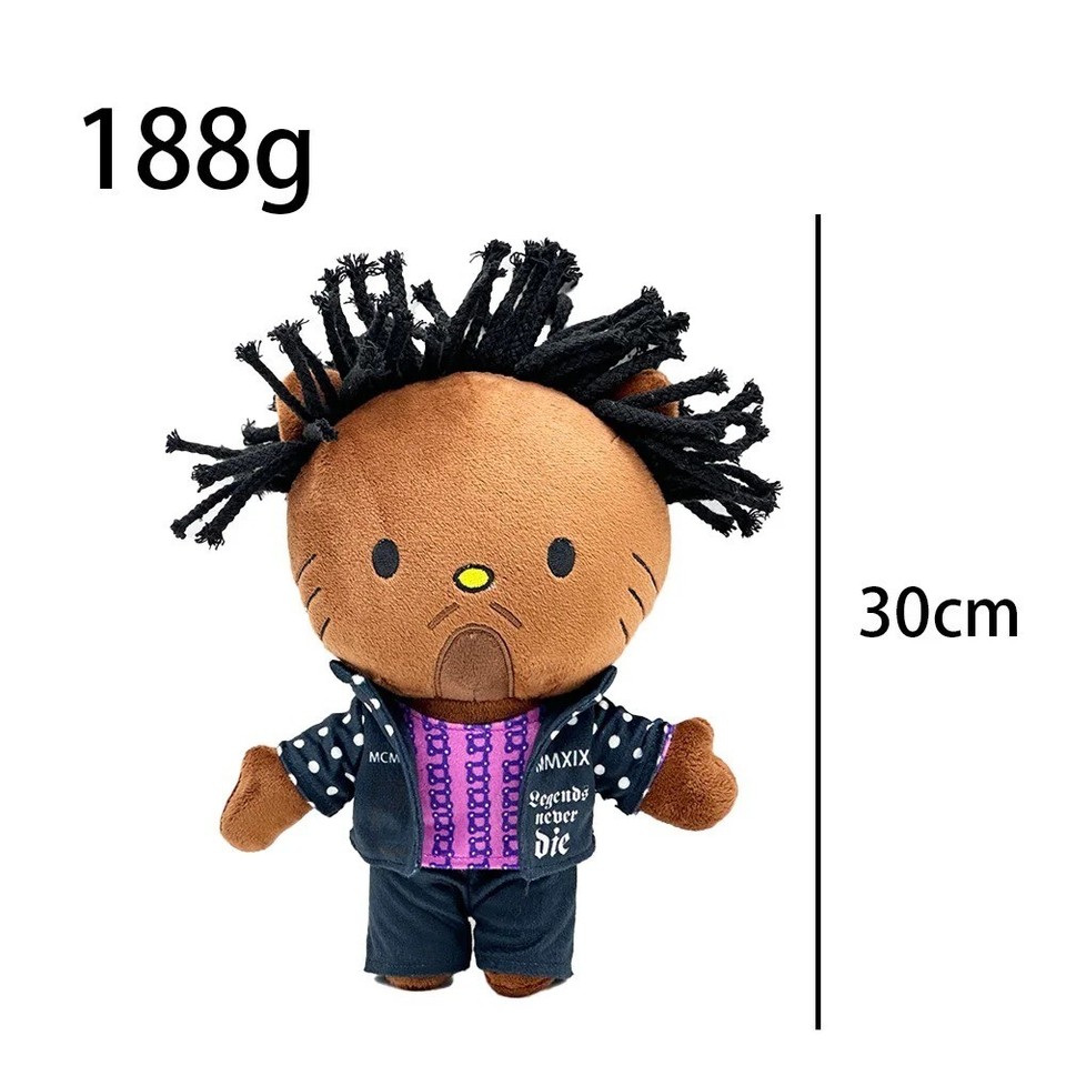 Hello Kitty Travis Scott Billie Eilish Plush Doll Rapper Hot Sale Gift ...