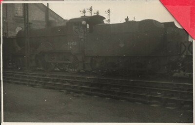 BR ERA - EX MIDLAND 2P - 4-4-0 NO. 40453 @ BURTON - VINTAGE IMAGE ...