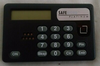 Secure Computing Safe Word Platinum Security Token (10 Pcs Lot) | eBay