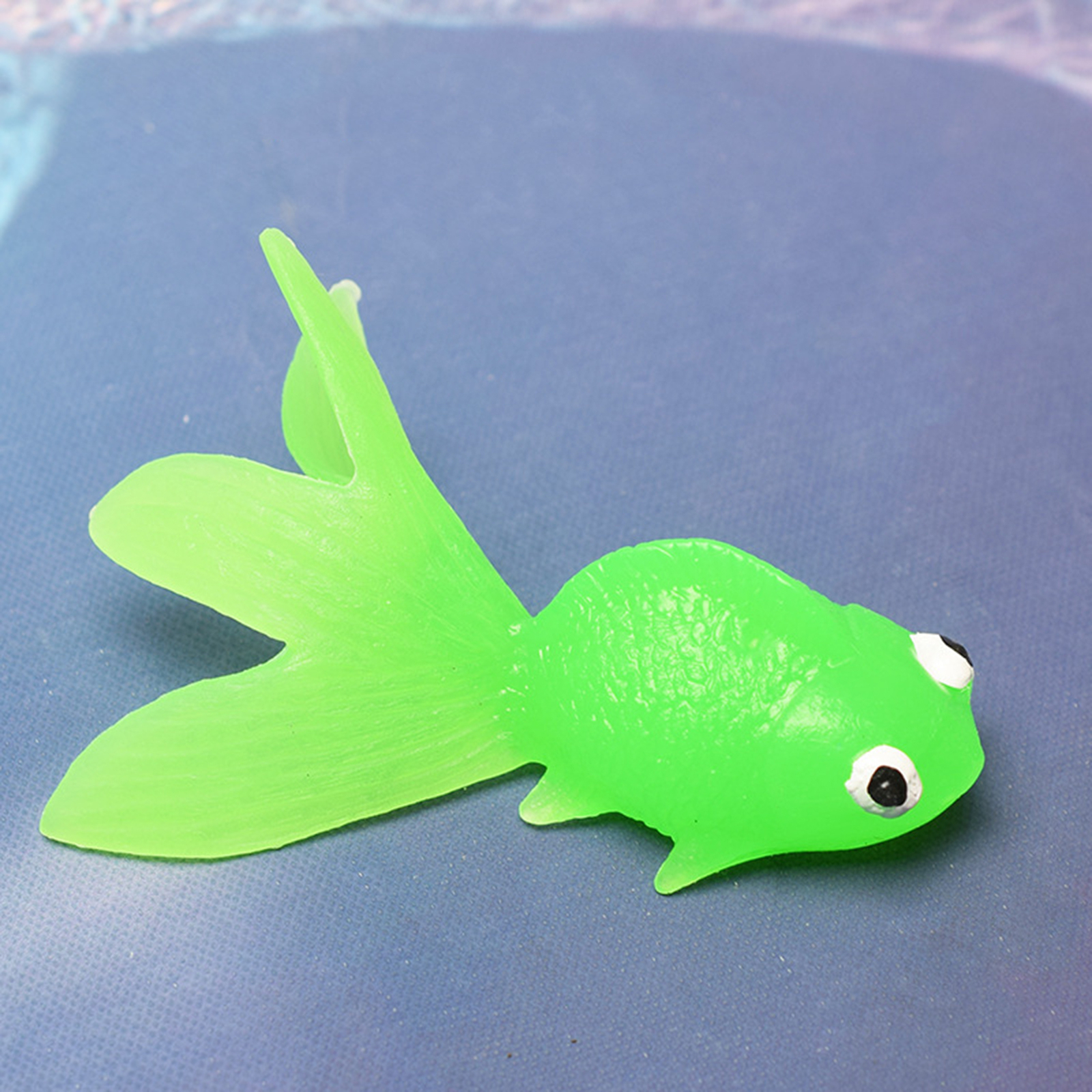 Goldfish Model Cartoon Ornament Sea Animal Statue Figurine Baby Bath ...