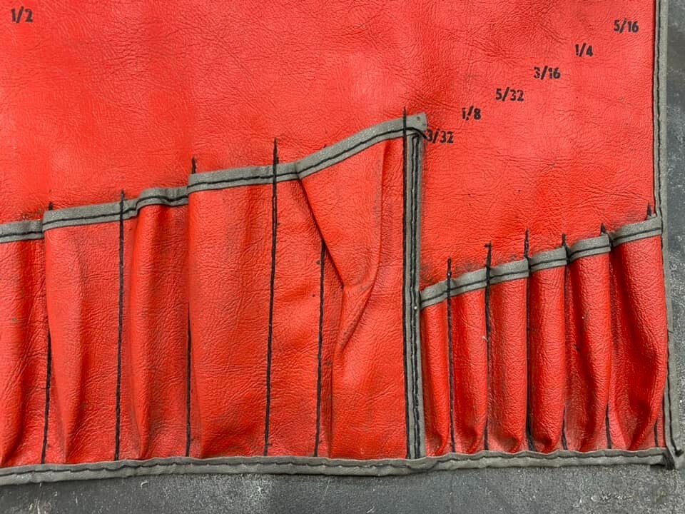 Snap on Chisel Set Pouch Roll PPC-220-K C-211A Underlined Logo POUCH ...