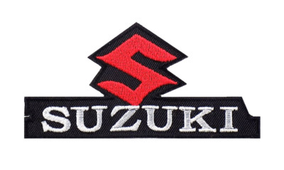 SUZUKI EMBROIDERED PATCH 3-7/8'' x 1-7/8" IRON/SEW ON MOTORCYCLES M109R ...