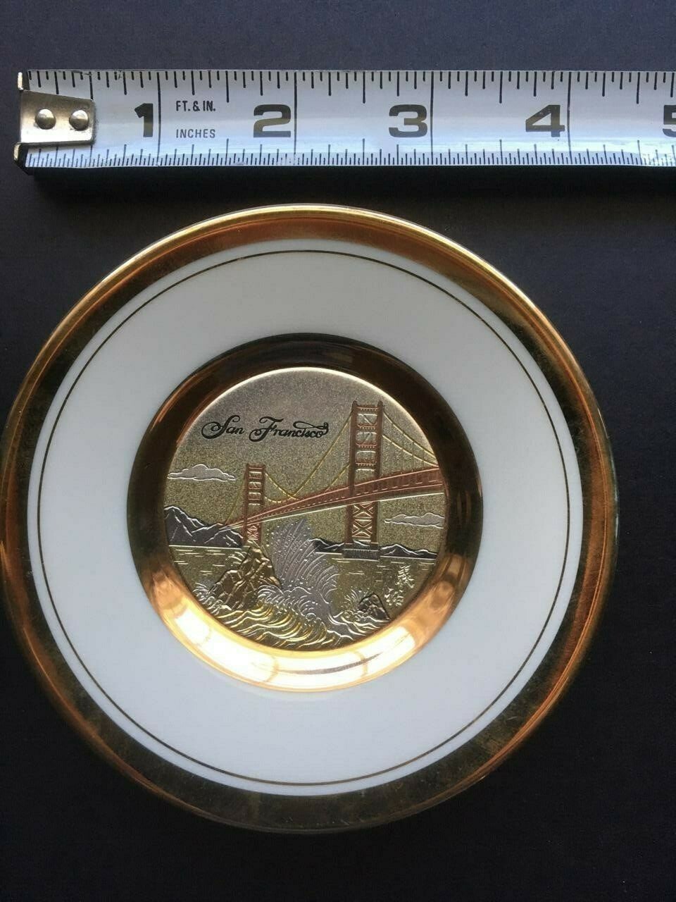 Chokin Collection San Francisco 4 1/4 inch Plate Dynasty Gallery ...