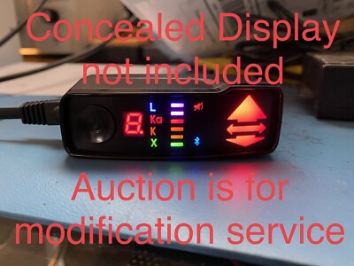 COLOR LED Valentine One Gen 2 Concealed Display!Radar, Strength , Arrow ...