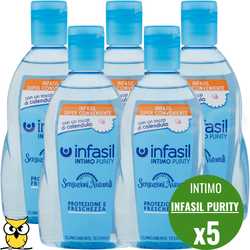 INFASIL DETERGENTE INTIMO INFASIL PURITY 200ML PROTEZIONE E FRESCHEZZA ...