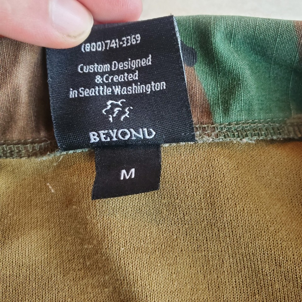 Beyond Clothing M81 L9 Mission Combat Shirt size M RARE CRYE MARSOC CAG ...