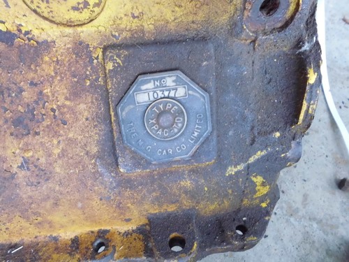 EARLY MG TD BARE ENGINE BLOCK XPAG-TD-10377 | eBay