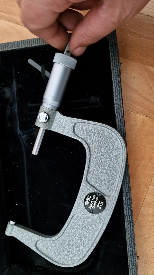 MICROMETER somet 75-100 0.01 mm | eBay