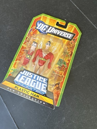 Justice League Unlimited PLASTIC MAN Action Figure DCU Fan Collection ...