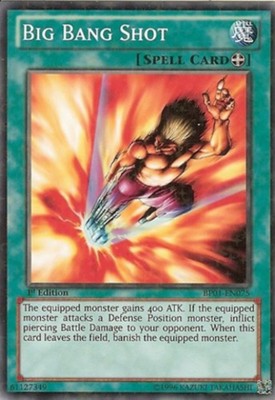 1 x Big Bang Shot - BP01-EN075 - Starfoil Rare - Unlimited Edition Near ...