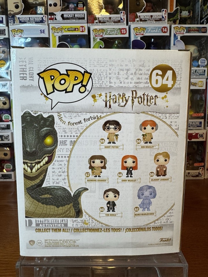 Funko Pop! Harry Potter Basilisk #64 Target Exclusive Six Inch Minor ...