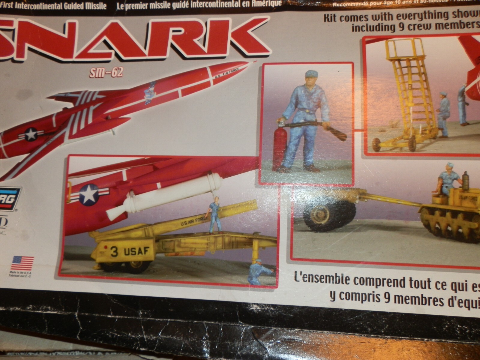Lindberg SNARK SM-62 Intercontinental Guided Missile 1:48 Scale Model ...
