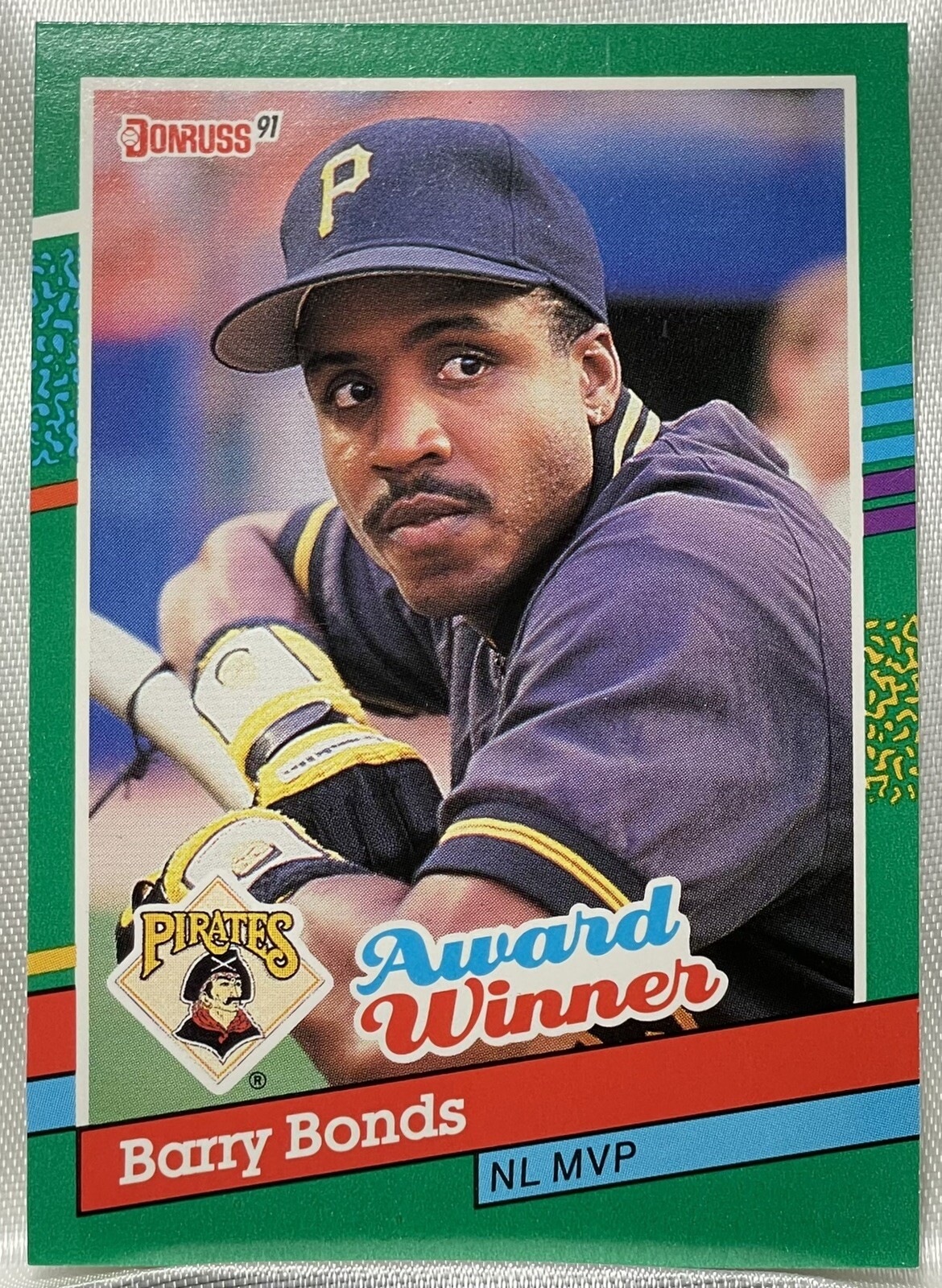 1991 Donruss Barry Bonds National League MVP #762 Series 2 | eBay