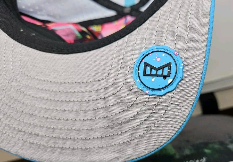 MELIN Coronado Hydro Neon Blue Neon Pink Hat Cap SnapBack NEW No Tags ...