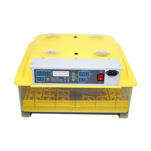 48 Eggs Digital Clear Egg Incubator Hatcher Automatic Turning Temp ...