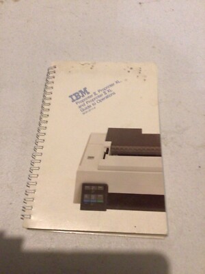 IBM Pro printer II, Pro printer XL, And Pro printer II XL Guide To ...
