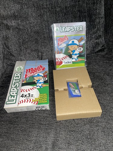 Leapfrog Leapster Game Cartridge - Math Baseball (with parent guide ...