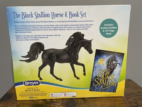 New In Box Breyer The Black Stallion Horse & Book Set Breyer Collection ...
