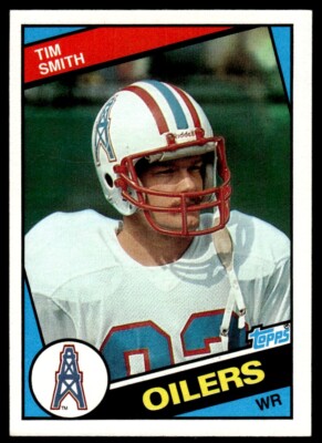 1984 TOPPS TIM SMITH K RC HOUSTON OILERS #82 | eBay