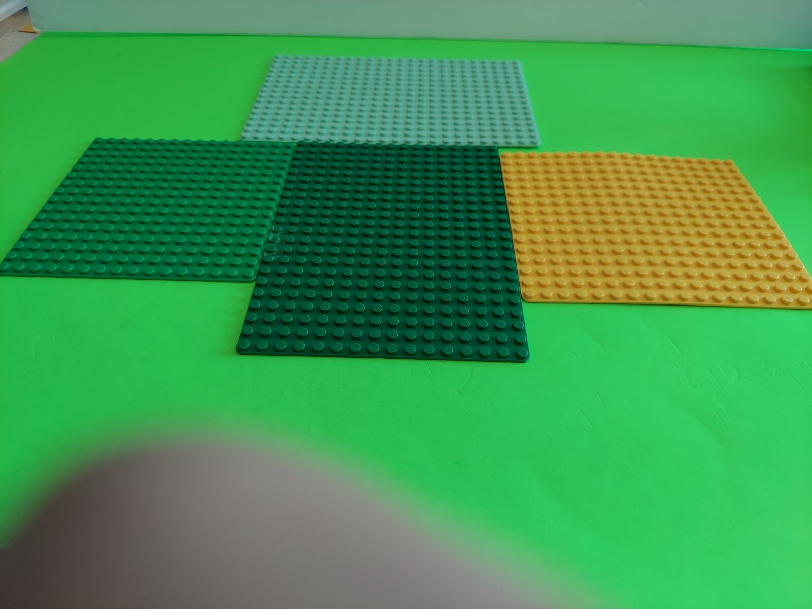 Lot of 4 LEGO Plates Platforms Baseplates Different Sizes | eBay