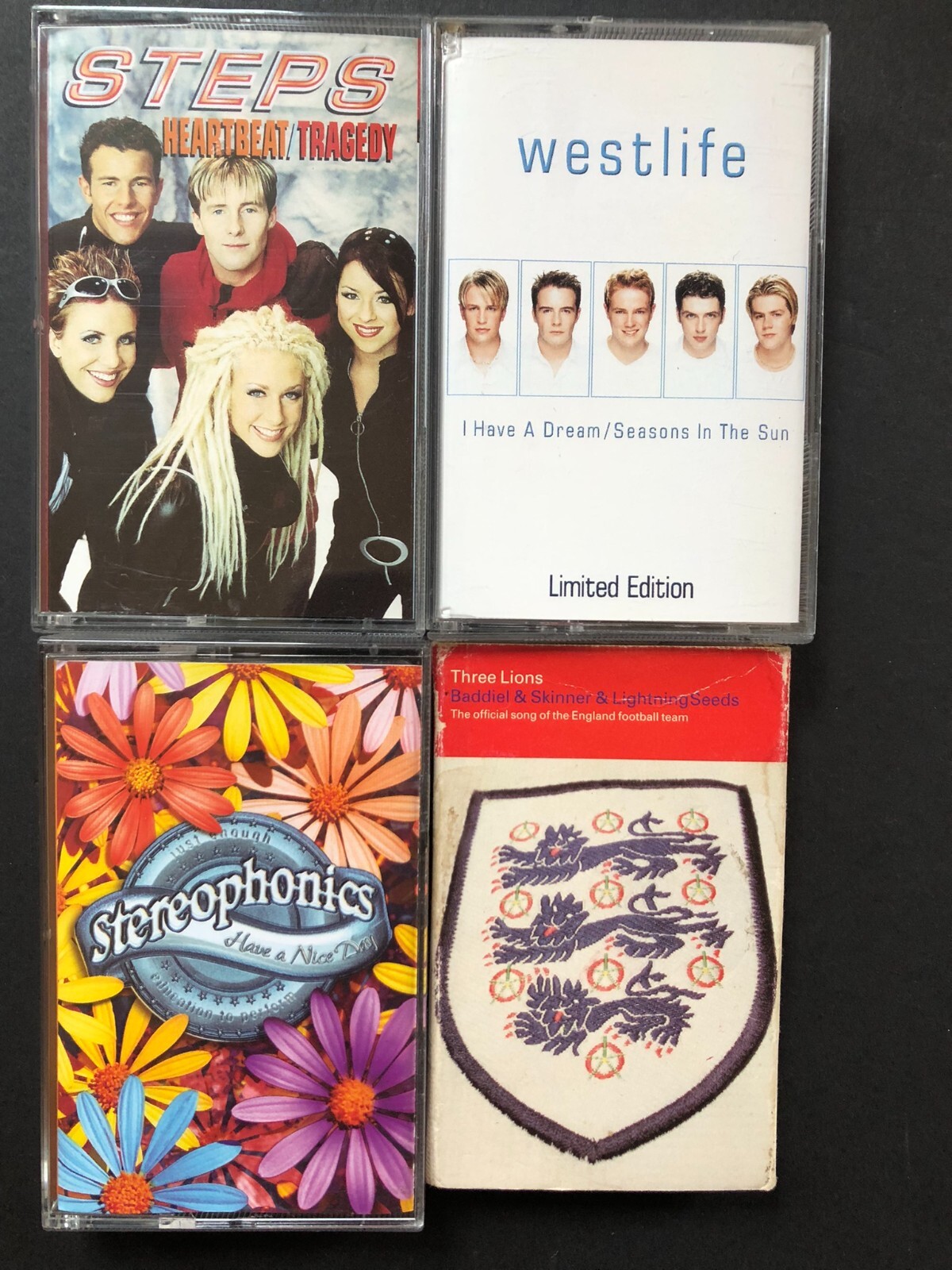 1990's Cassette Tape Singles Bundle / Job Lot x 16 Take That, Westlife ...